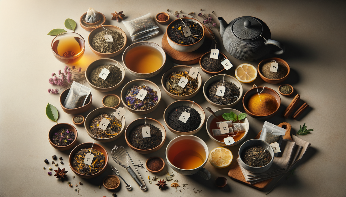 A-Z List of Types of Teas – Holland & Barrett Gibraltar